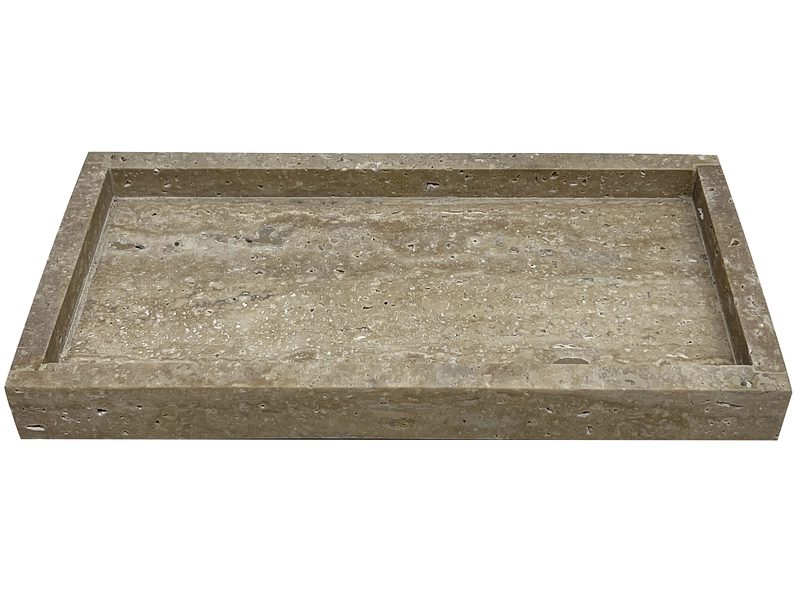 Dekoratives Steinplateau RAZAN Beige - Conforama CH