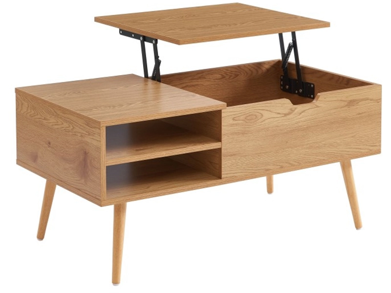 Table basse BAÏTA FLORENCE 50x96x44cm bois - Conforama CH
