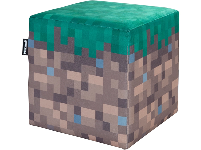 Pouf MINECRAFT MINECRAFT 35x35x35cm polyester multicolore - Conforama CH