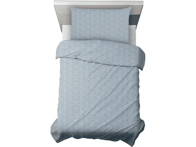 Parure de lit ANNA 160x210cm + 1*65x100cm microfibre polyester ...