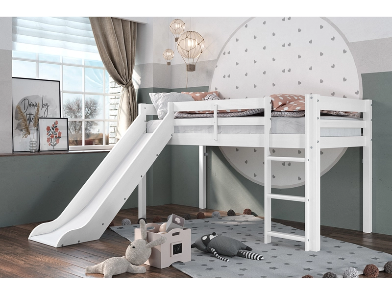 Rutsche NIVIO weiss - Conforama CH