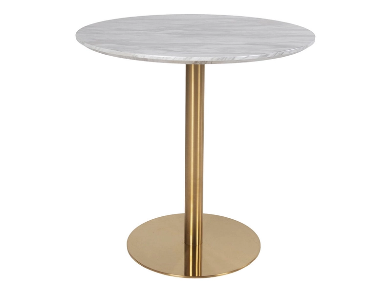 Tisch HOUSE NORDIC BOLZANO 90x90x75cm weiss - Conforama CH